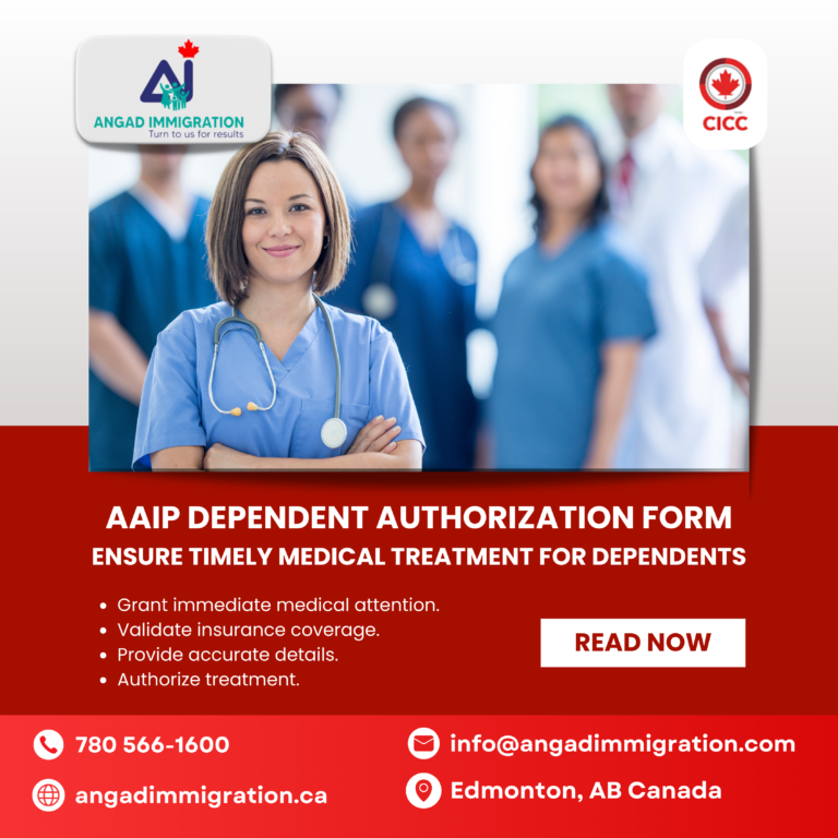 What is AAIP Dependent Authorization Form?